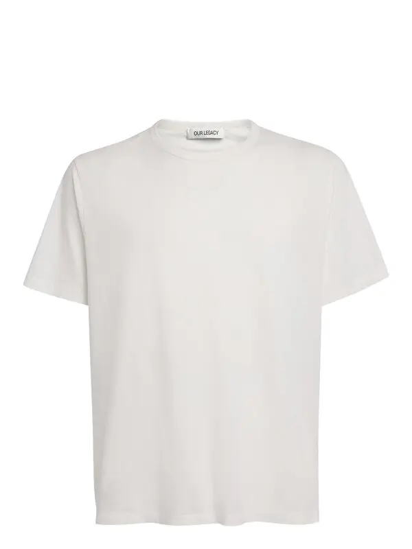 Our Legacy Cotton New Box T-shirt - White