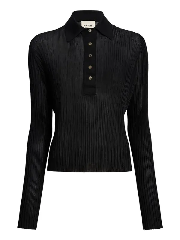 Khaite Vin Top - Black