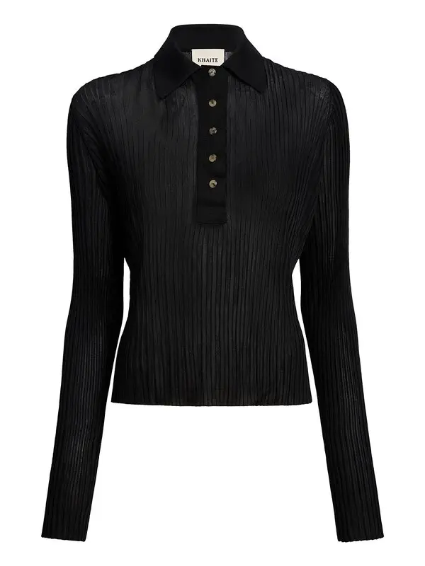 Khaite Vin Top - Black