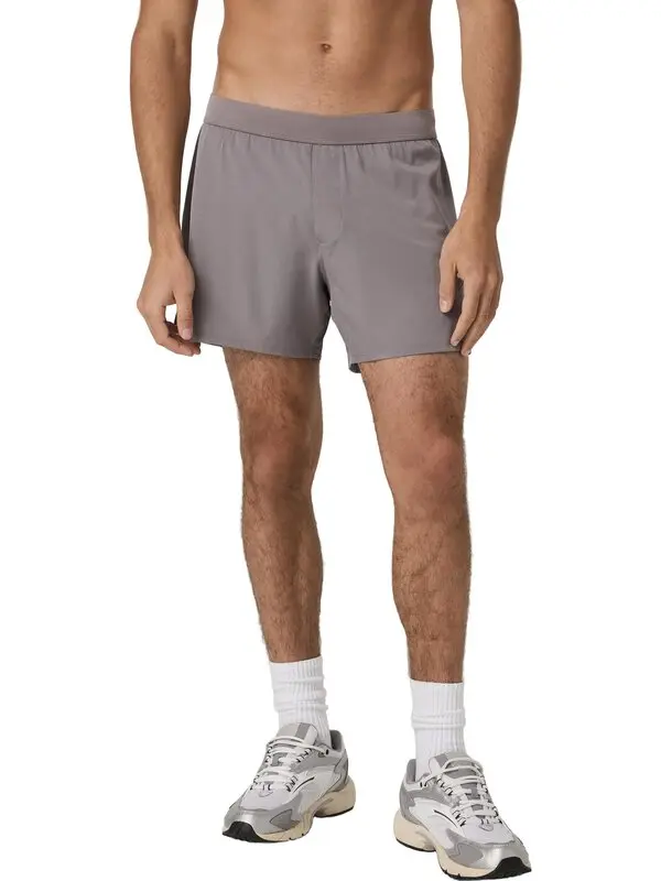 Vuori Qualify Lined 5" Shorts - Smokey Grey