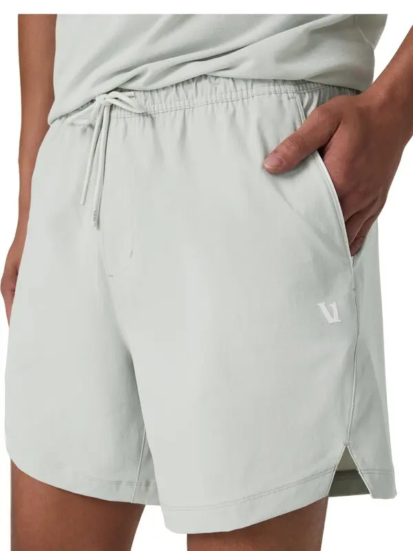 Vuori Crosscourt Unlined 7" Shorts - Moonstone