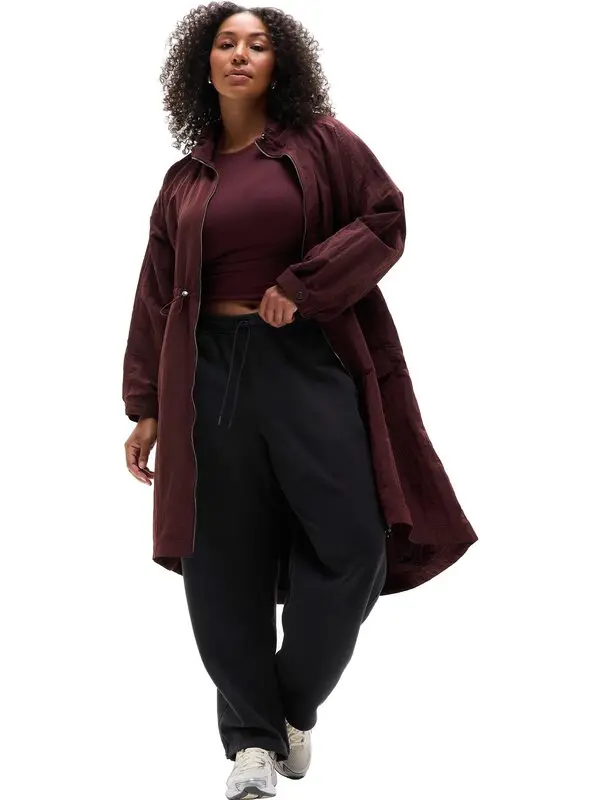 Athleta Pursuit Anorak - Garnet
