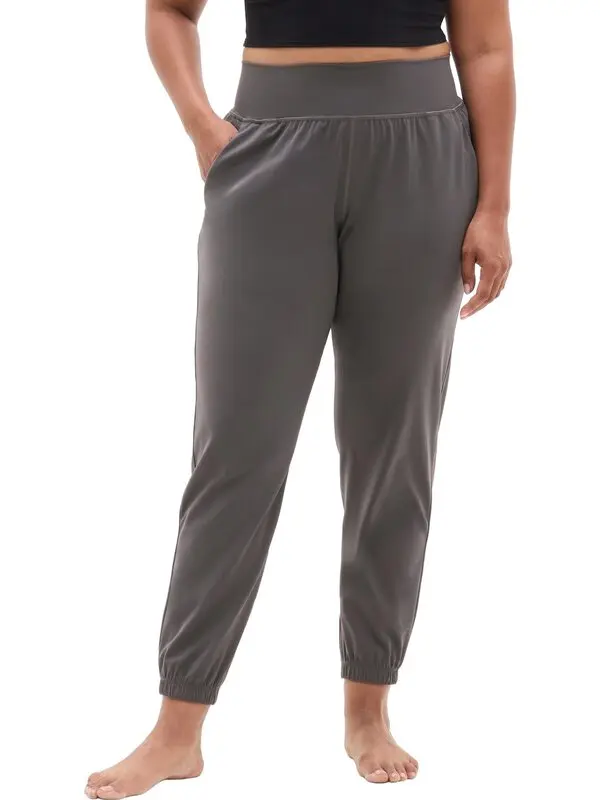 Athleta Elation Ultra High Rise Jogger - Shadow Grey