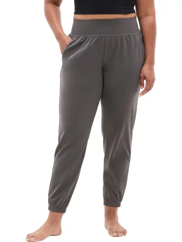 Athleta Elation Ultra High Rise Jogger - Shadow Grey