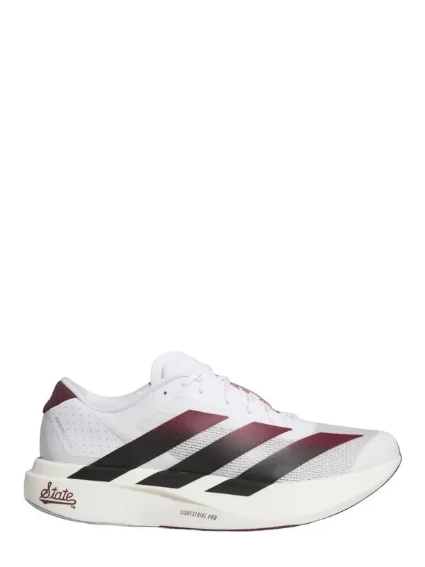 Adidas Mississippi State Bulldogs Adizero Evo Sl - Cloud White / Core Black / Team Maroon