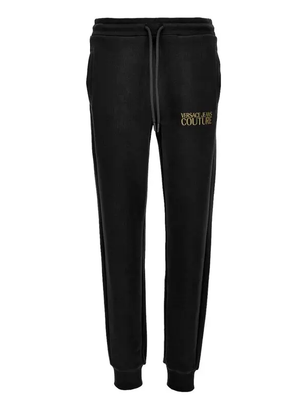 Versace Logo-print Track Pants - Black