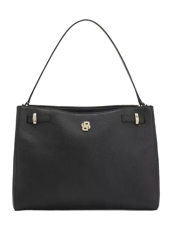 BOSS Logo-plaque Tote Bag - Black