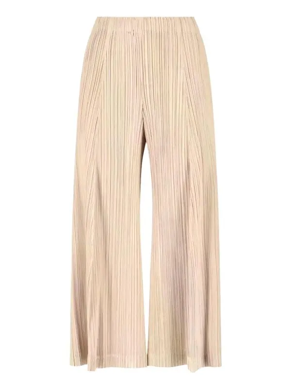 Issey Miyake Pleated Trousers - Neutrals