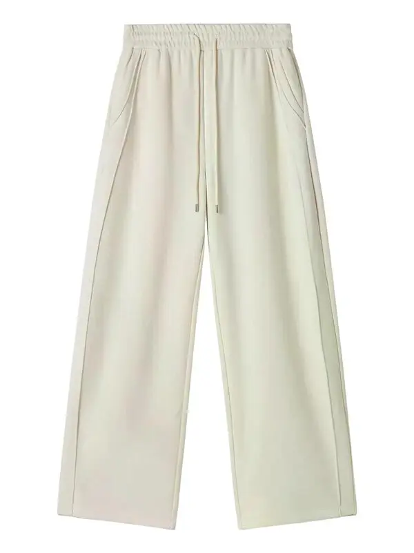 TOUT A COUP Seam-detail Trousers - White