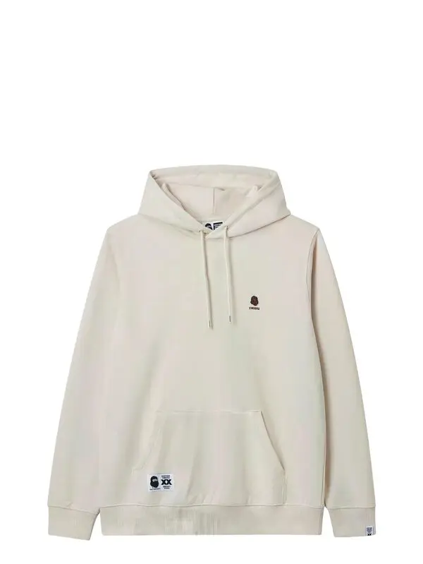 FINGERCROXX Embroidered Hoodie - Neutrals