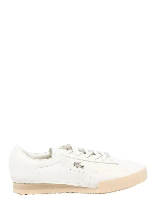 Lacoste Aura Leather Trainers - White