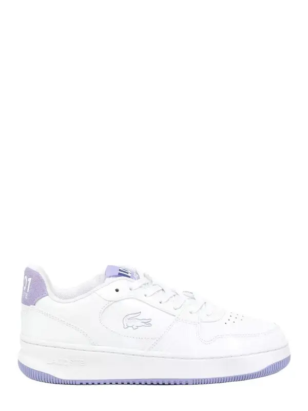 Lacoste L001 Set Leather Trainers - White