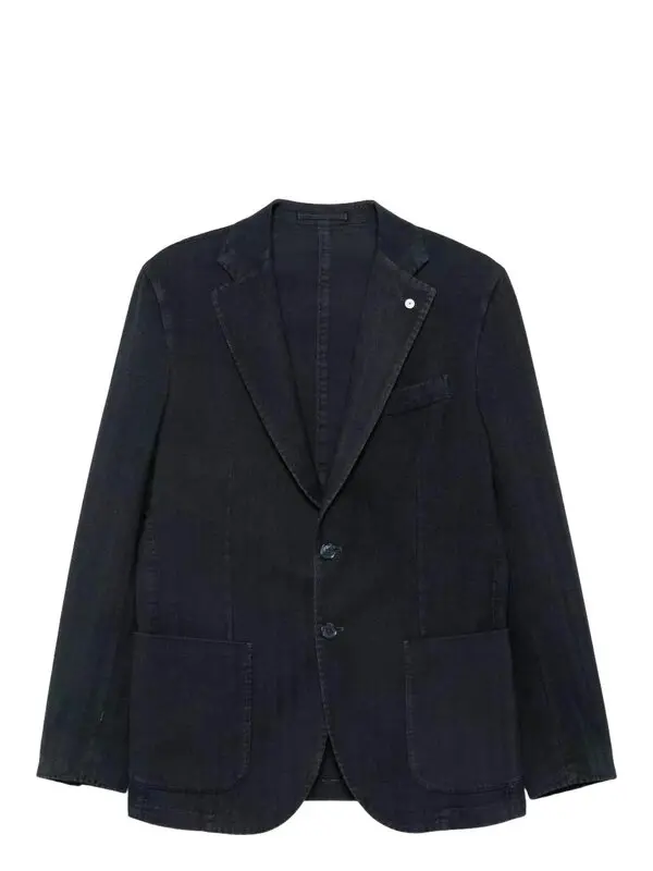 L.B.M. 1911 Button-fastening Jacket - Blue