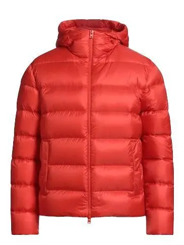 Herno Globe Puffer Jacket - Tomato Red