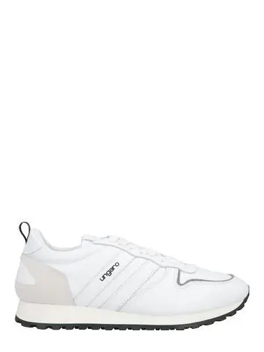 UNGARO Calfskin Sneakers - White