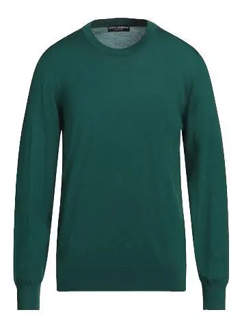 Dolce & Gabbana Cashmere Crewneck Sweater - Green