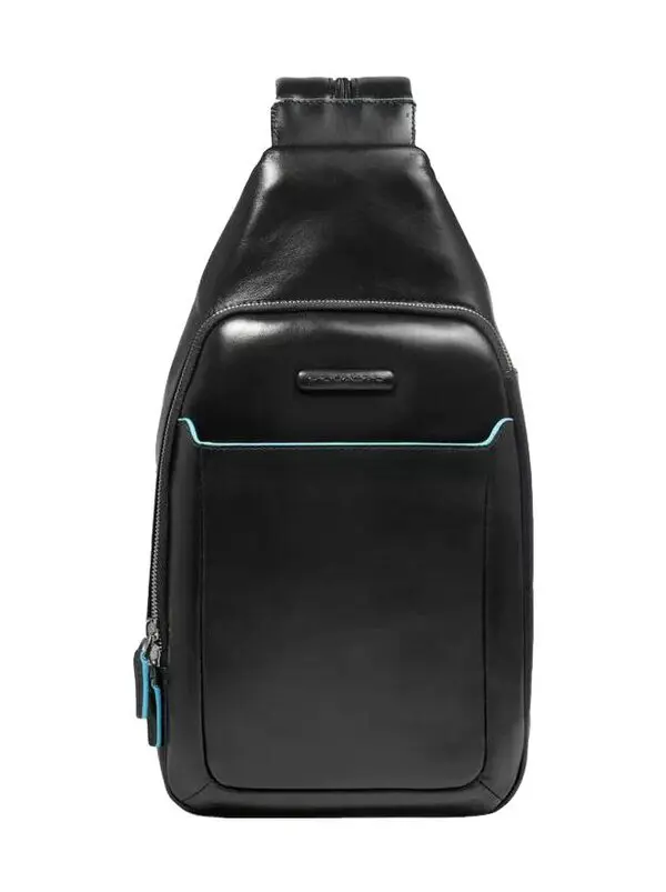 PIQUADRO Mono Sling Laptop Bag - Black