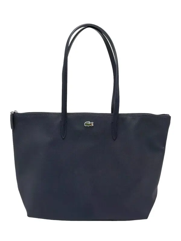 Lacoste Logo-embroidered Tote Bag - Blue