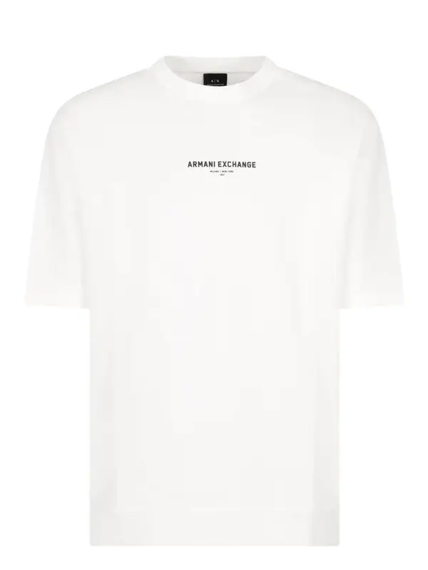 Armani Exchange Logo-print T-shirt - White