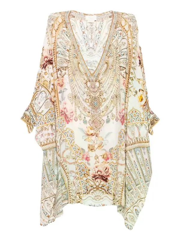 Camilla Ottoman Dynasty Kaftan - Neutrals