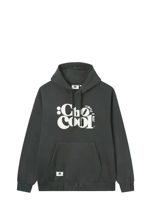 CHOCOOLATE Logo-print Hoodie - Grey