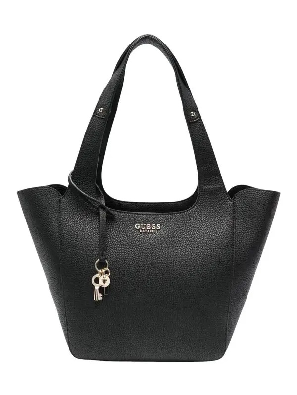 Guess Calista Detachable-pouch Tote Bag - Black