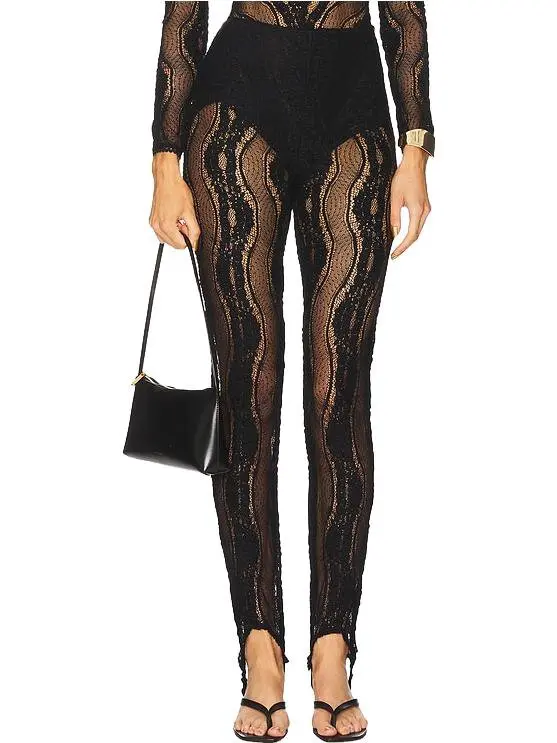 Charo Ruiz Ibiza Saphire Pant - Black Wave