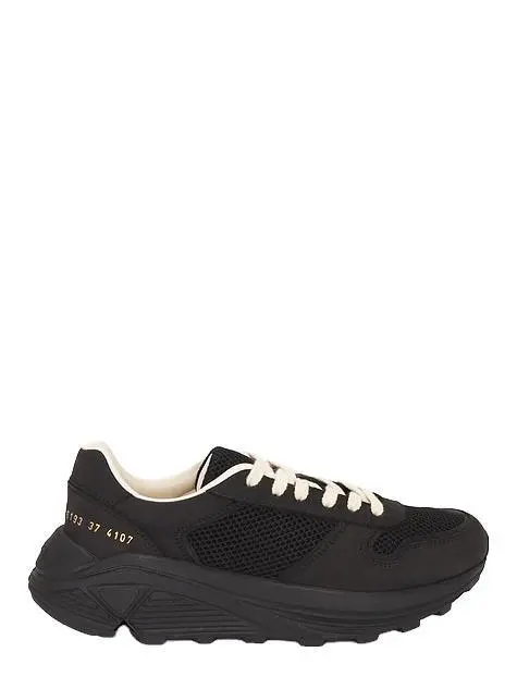 COMMON PROJECTS Premium Runner Sneaker - Black & Off White