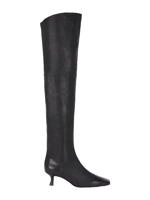 Cult Gaia Silas Over The Knee Boot - Black