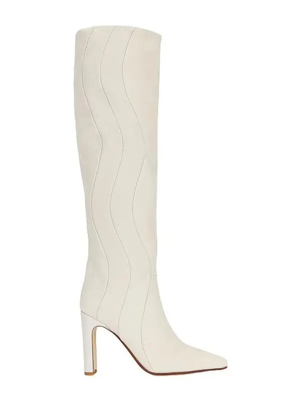 Charo Ruiz Ibiza Ripple Boots - White Wave
