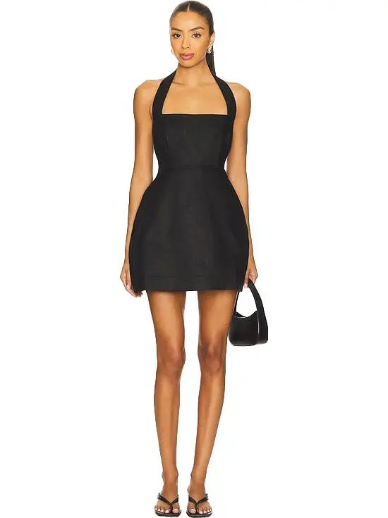 LOVERS AND FRIENDS Dalia Mini Dress - Black