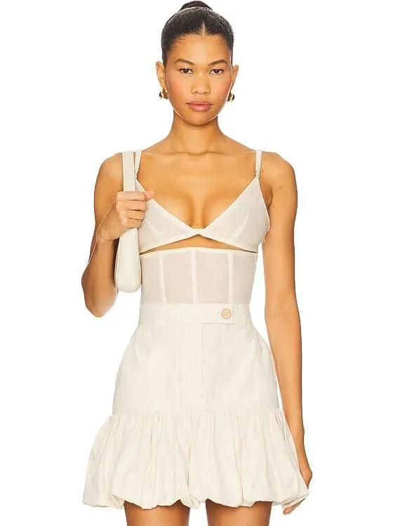 TG BOTANICAL Grace Corset - Off White