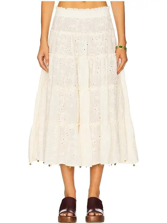 SIEDRES Jamie Skirt - Ecru