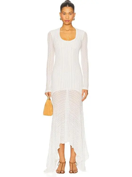 SIEDRES Olle Dress - White