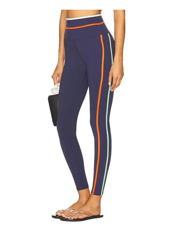 Beach Riot Solara Legging In Navy - Cape Cod