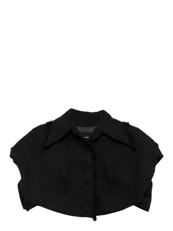 Gaze De Lin Button-up Jacket - Black