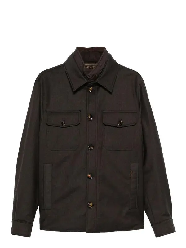 MOORER Duino-ll Jacket - Brown