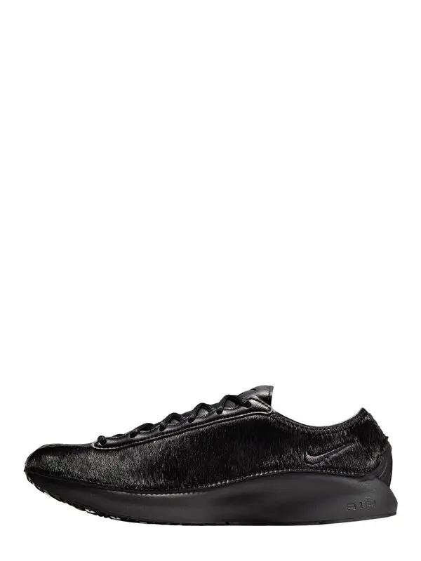 Nike Air Superfly Lx Pony Hair Leather Sneakers - Black