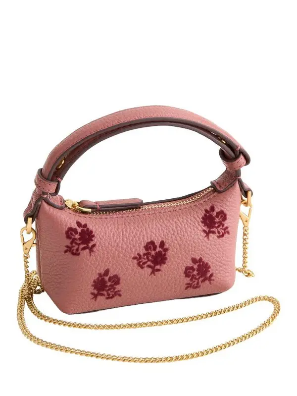 VERA BRADLEY Tiny Roxbury Crescent Crossbody - Pink