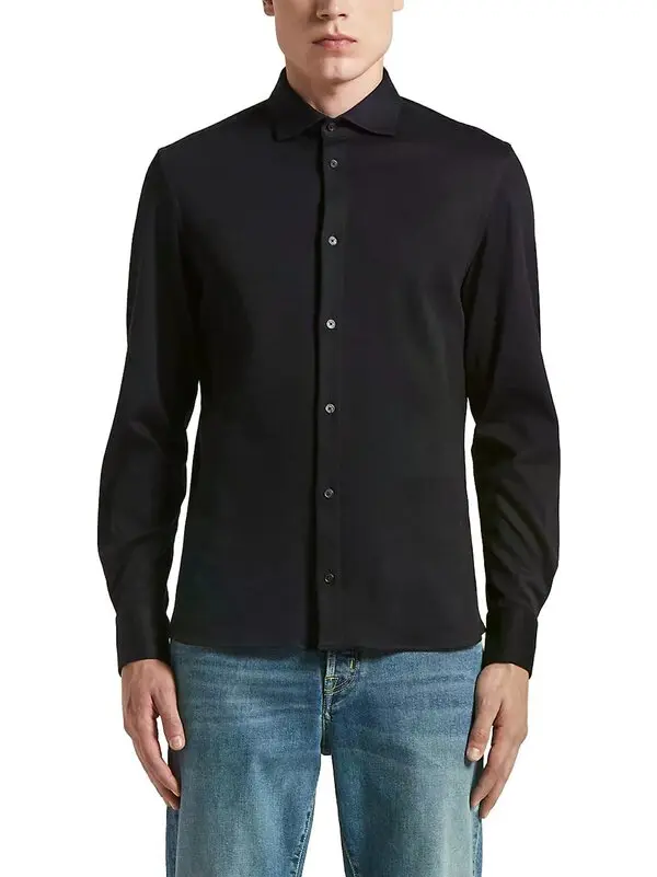 Peserico Long-sleeve Shirt - Blue