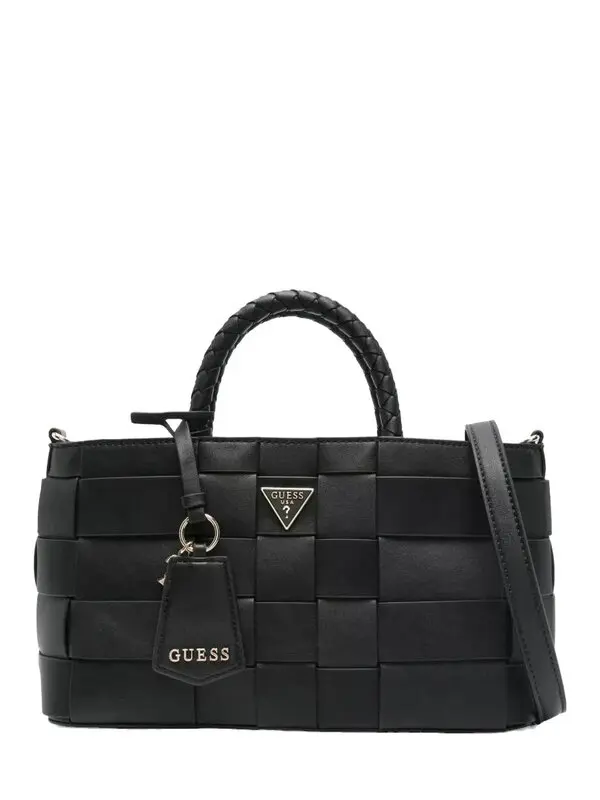 Guess Maylee Girlfriend Woven Tote - Black