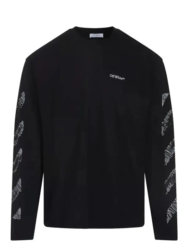 Off-White Long-sleeve T-shirt - Black