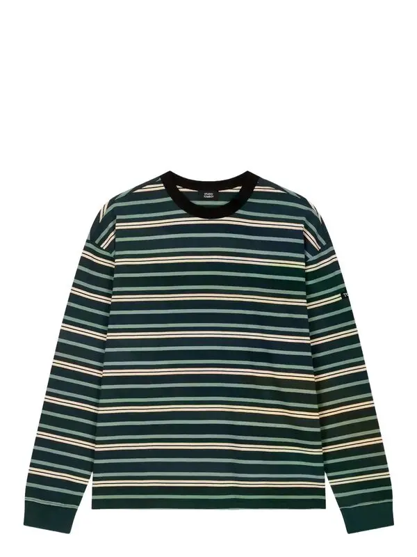 STUDIO TOMBOY Stripe Long-sleeved T-shirt - Green