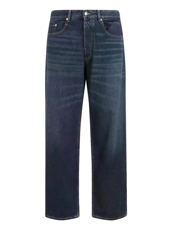 ICON DENIM LA Five-pocket Cotton Jeans - Blue