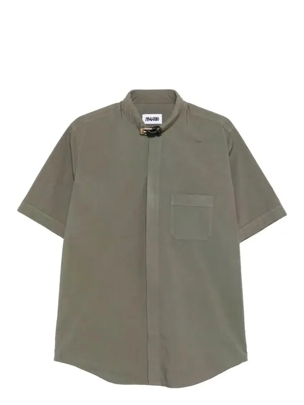 MAGLIANO Buttoned-fastening Short-sleeve Shirt - Green