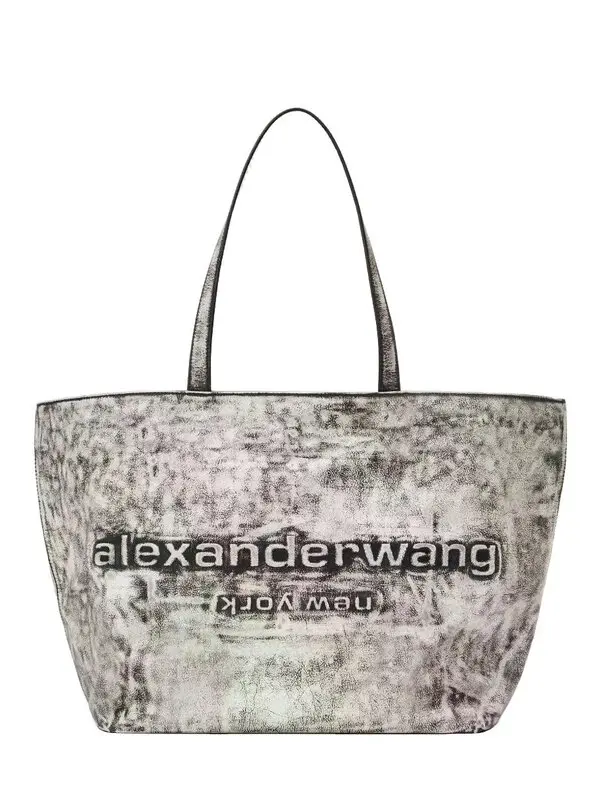 Alexander Wang Punch Embossed Tote Bag - Grey
