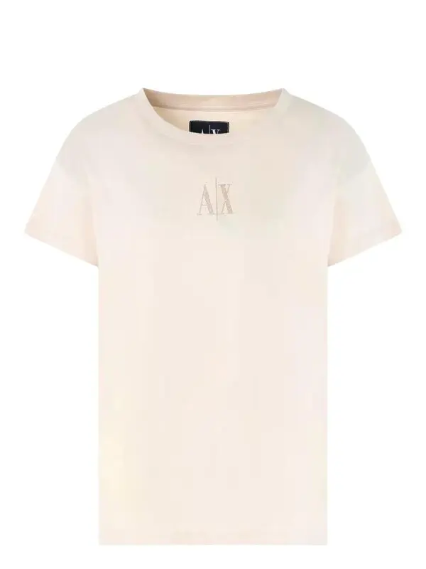 Armani Exchange Logo-print T-shirt - U1092 Brown