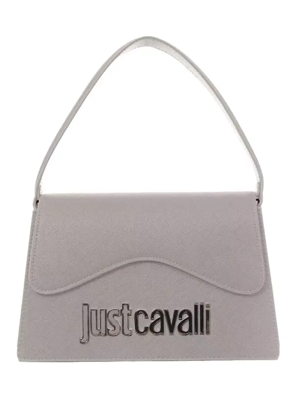 Just Cavalli Logo-plaque Tote - Grey