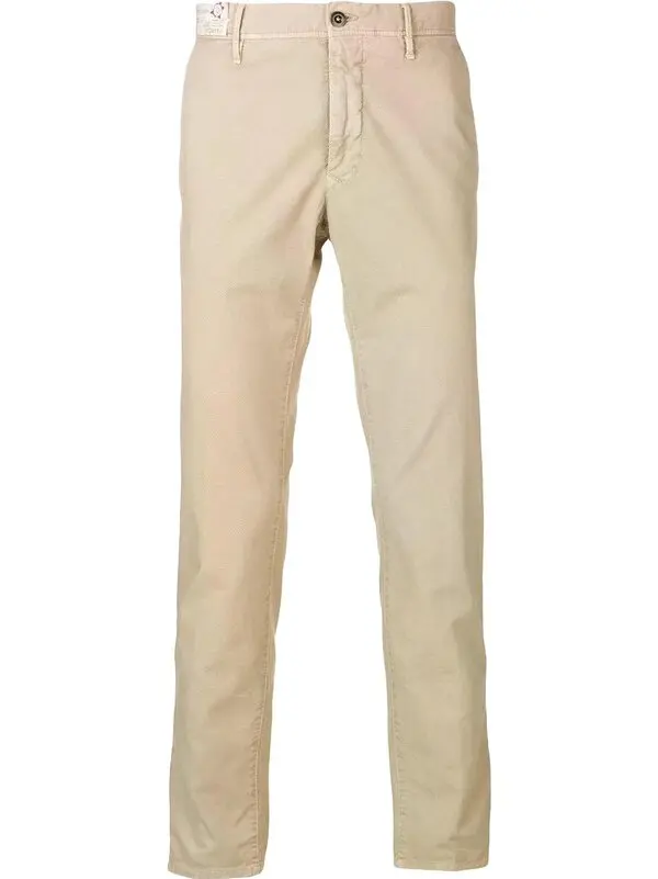 Incotex Slim-fit Trousers - Neutrals