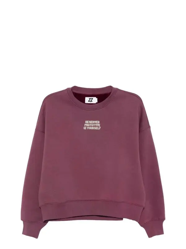 Izzue Graphic-printed Sweatshirt - Purple